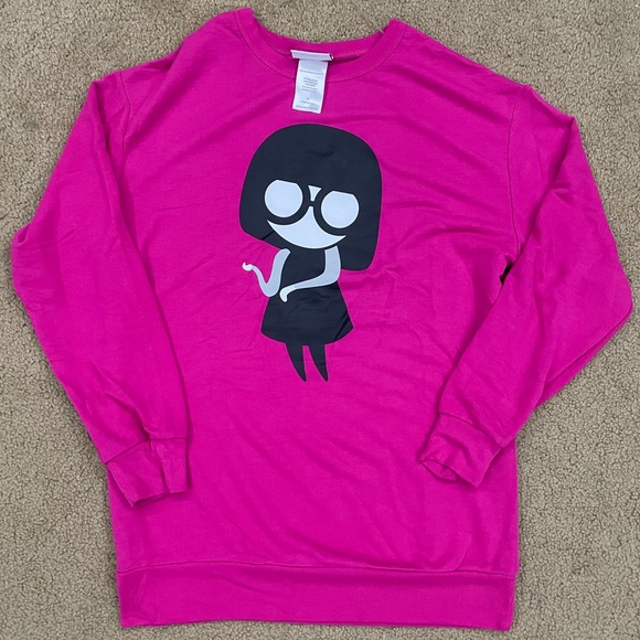 Disney | Sweaters | Disney The Incredibles Edna Mode Soft Lightweight ...